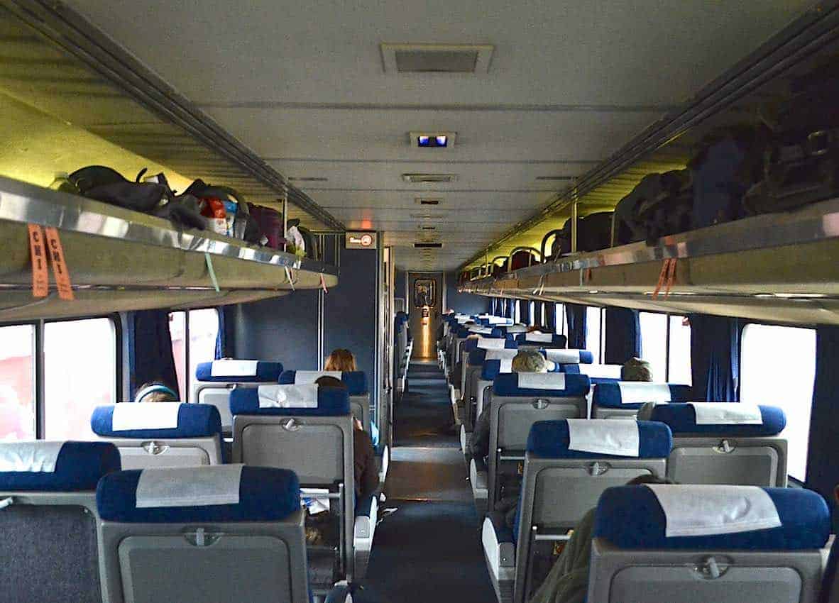 Amtrak Coach Seats Travel Tips and Advice - Travel UpClose