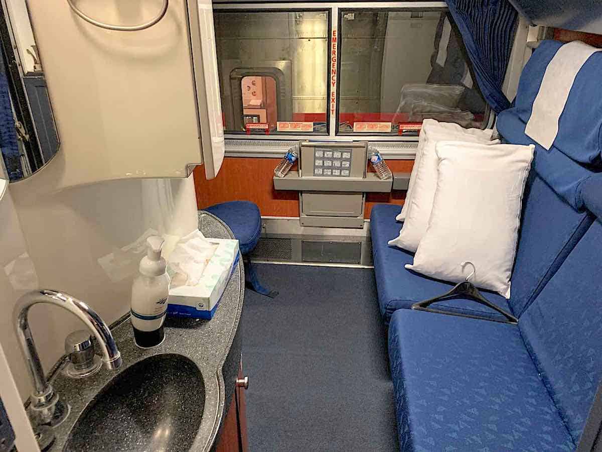Amtrak Superliner Bedroom Review - Travel UpClose