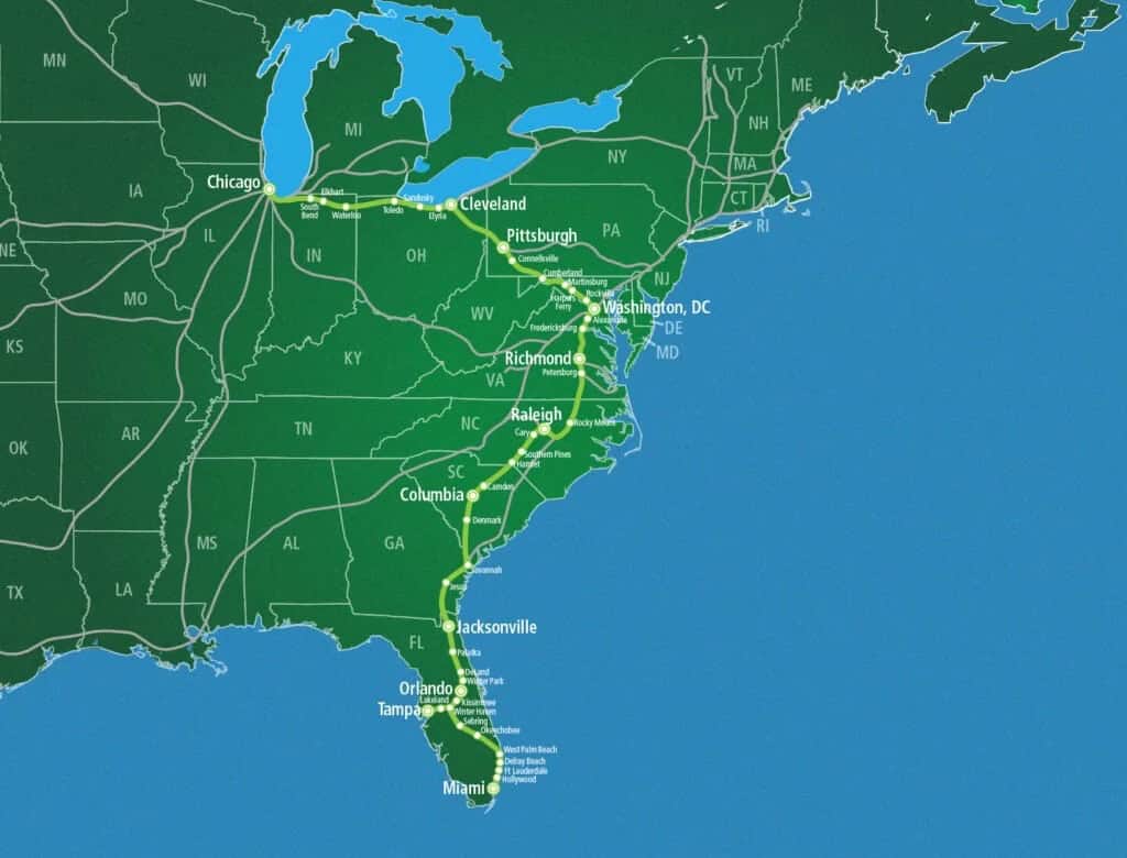 Amtrak Adds Floridian Train Between Miami and Chicago - Travel UpClose